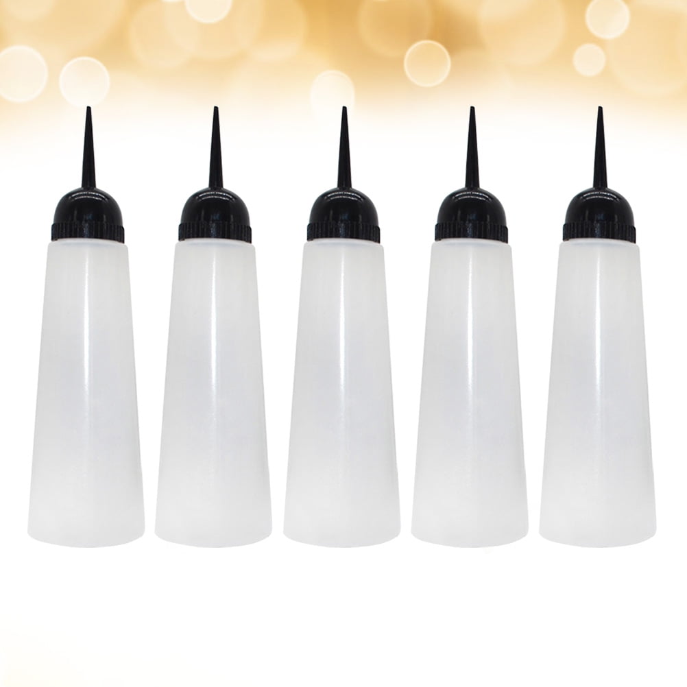 GAXIRE Transparent Plastic Hair Dye Bottle with Stable Performance for ...