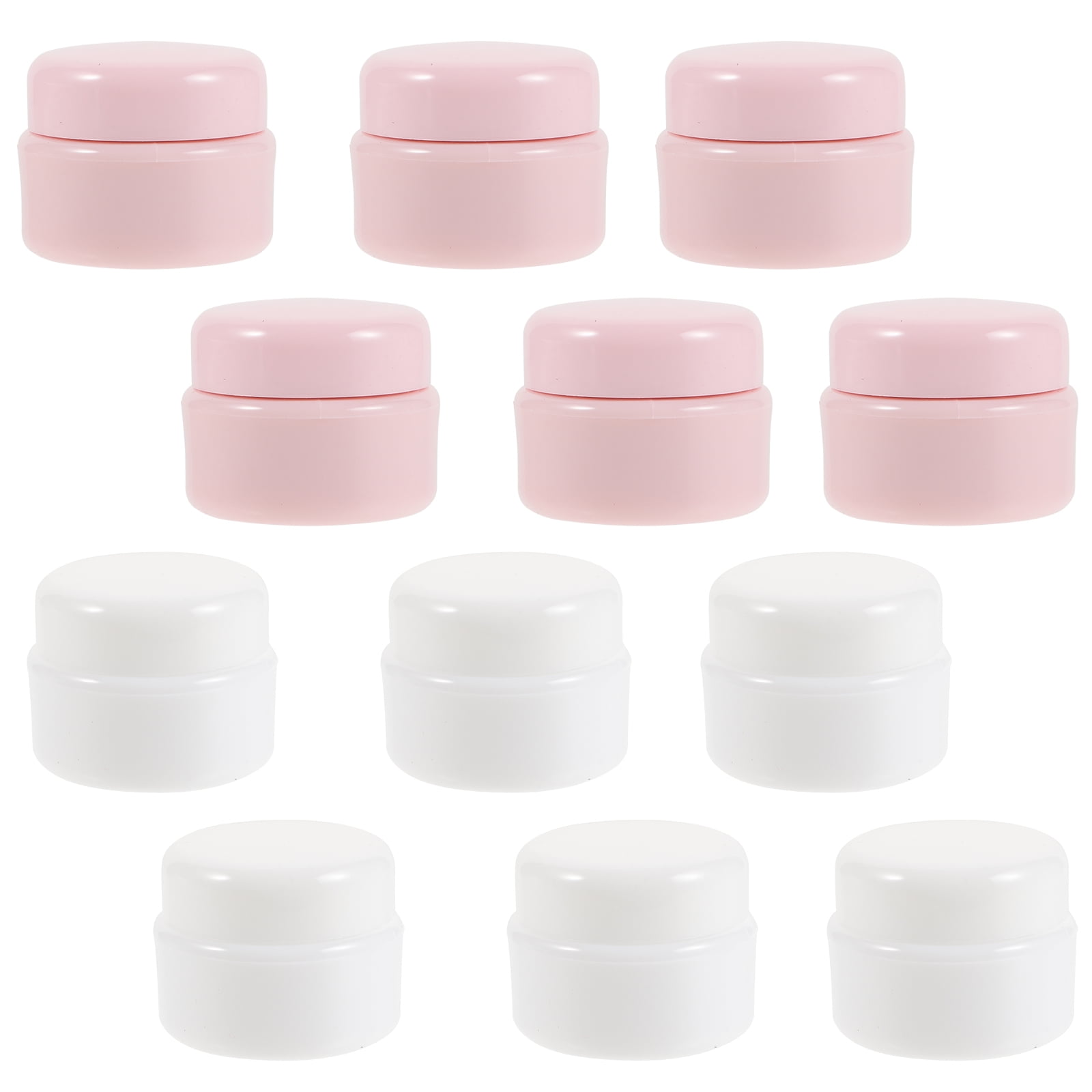 GAXIRE Travel Size Cream Jars 12Pcs Refillable Empty Box for Cosmetics ...