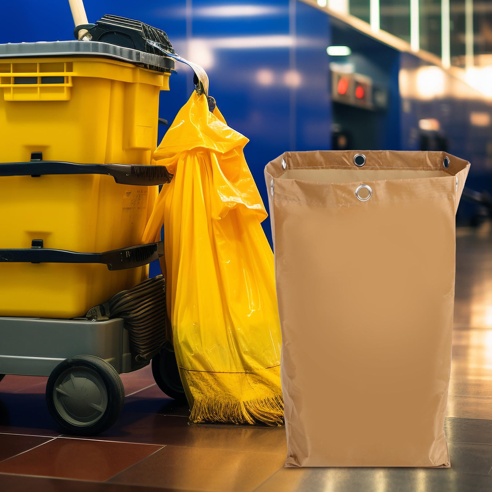 GAXIRE Leakproof Car Garbage Bag Replacement Cleaning Cart Bag Coffee ...