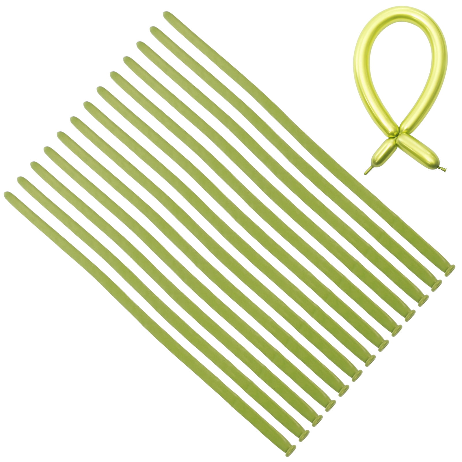 GAXIRE Twisting Balloons Latex Party Hand Balloons 100Pcs Long Balloons ...