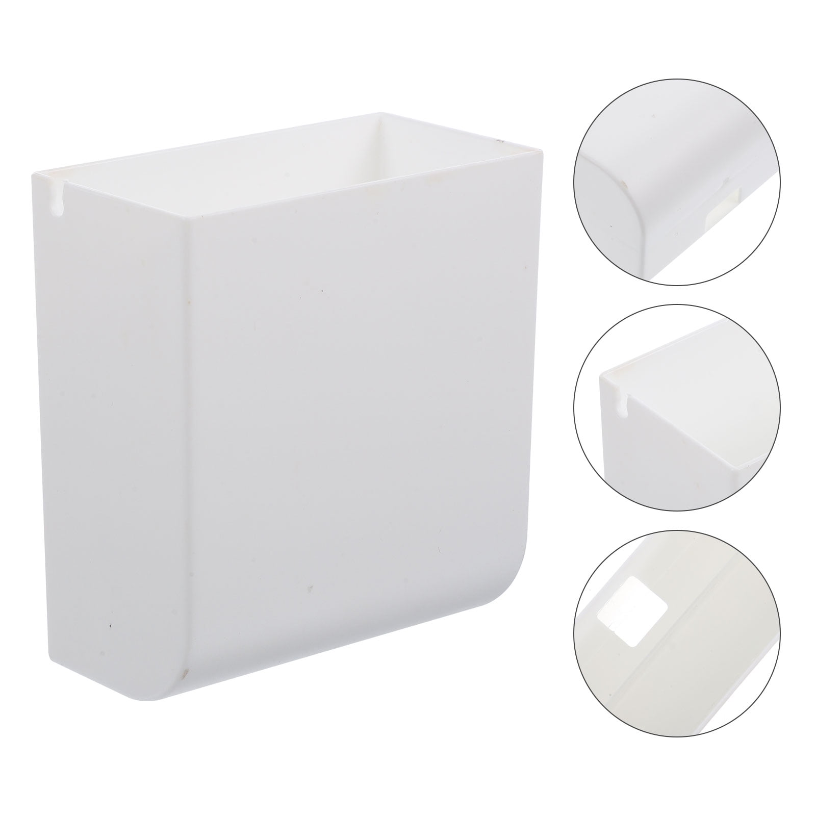 GAXIRE Wall Mount Storage Box 2Pcs Assorted Color Rectangular For Home ...