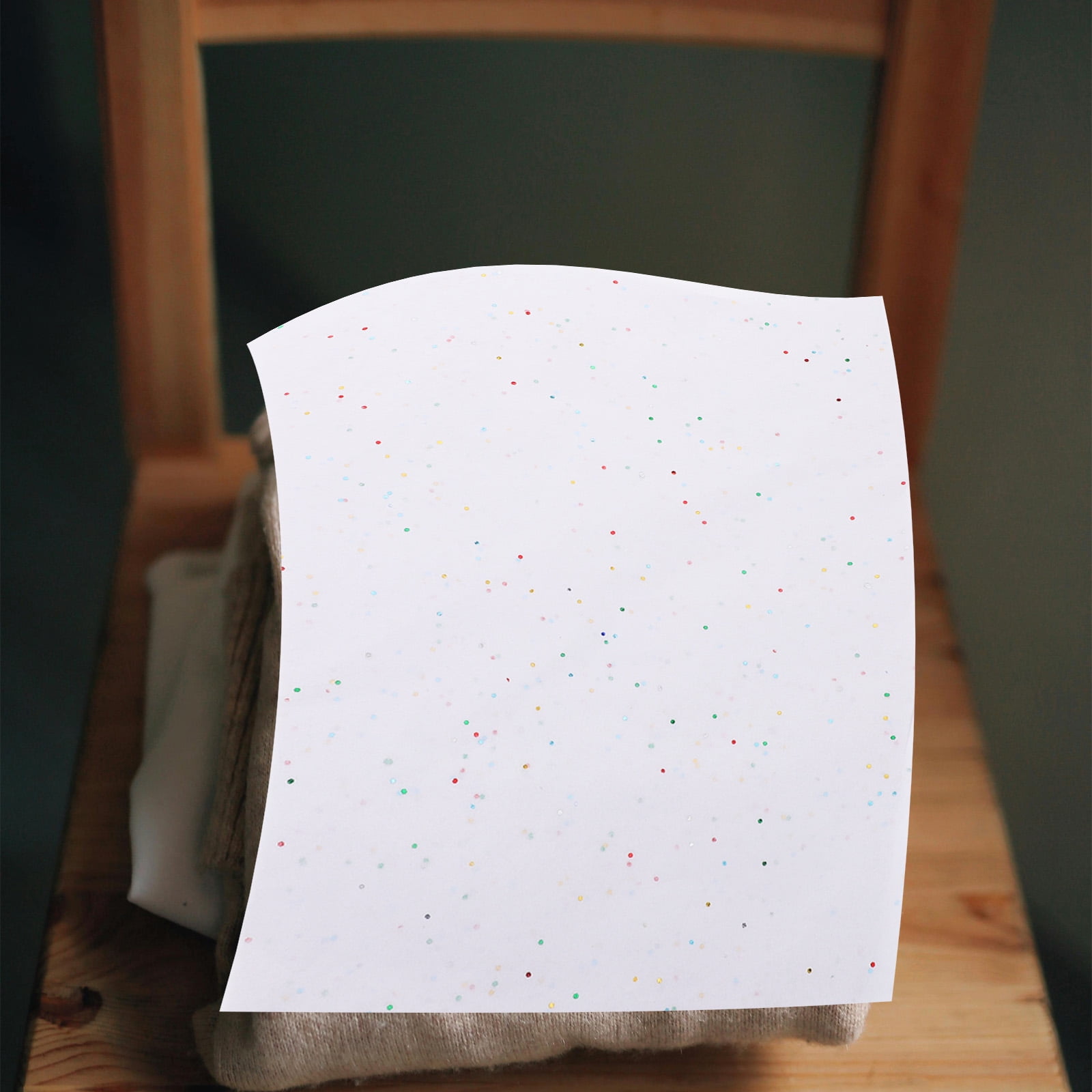 GAXIRE White Glitter Tissue Paper 100Pcs for Sparkle and Iridescent ...