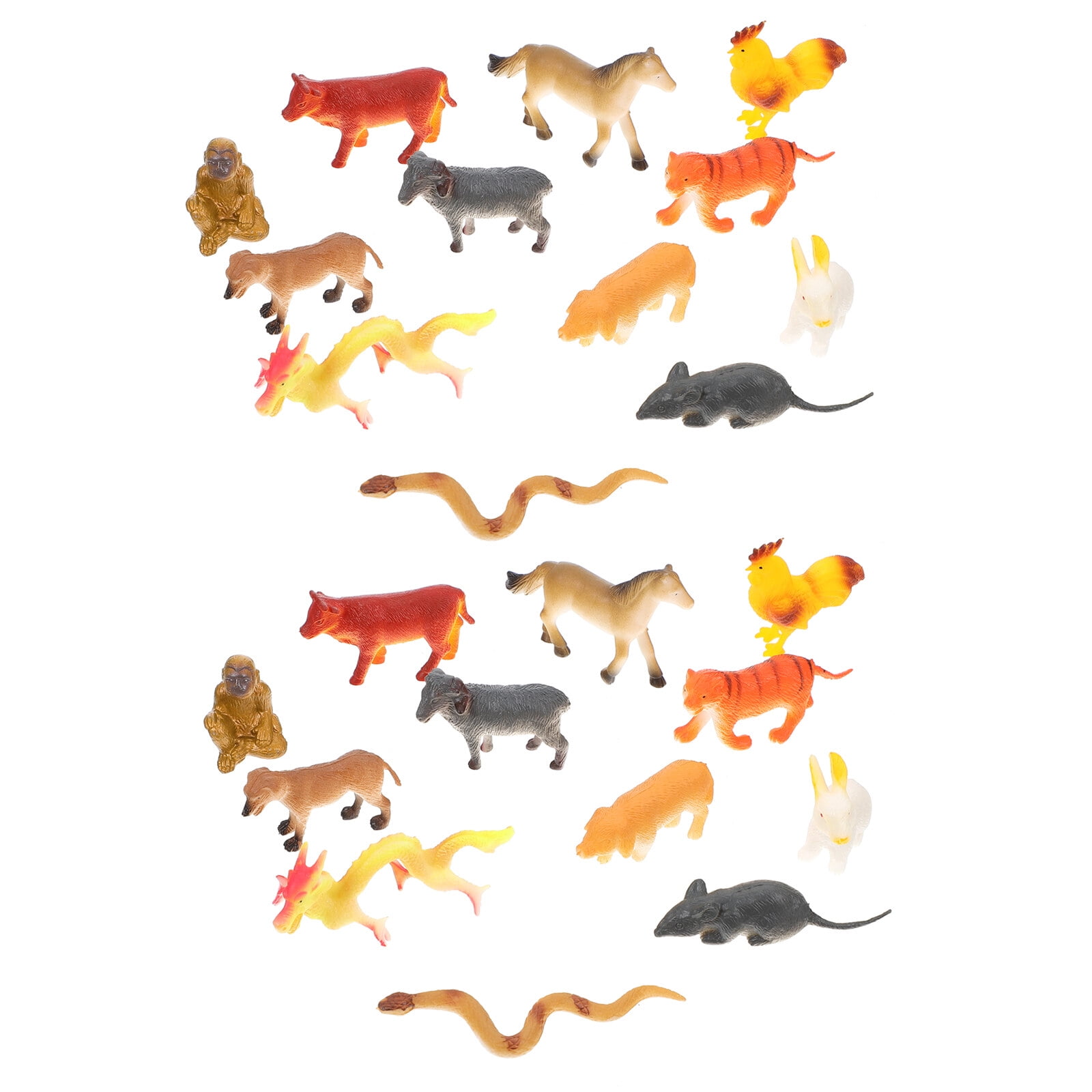GAXIRE Zodiac Animals Models Simulated Animal Models for Toddlers ...