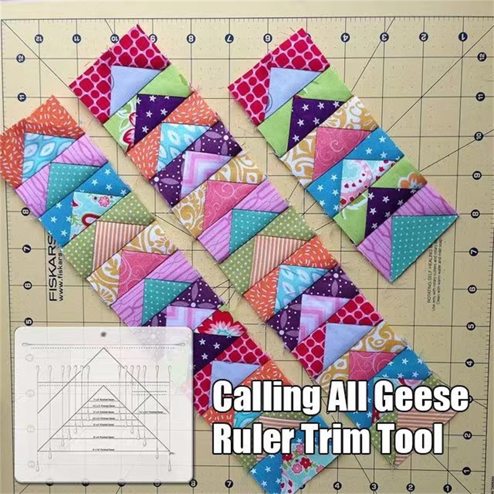 GAZHEK On Sale Clearance Items Cheap Flying Geese Trim Cutting Ruler ...