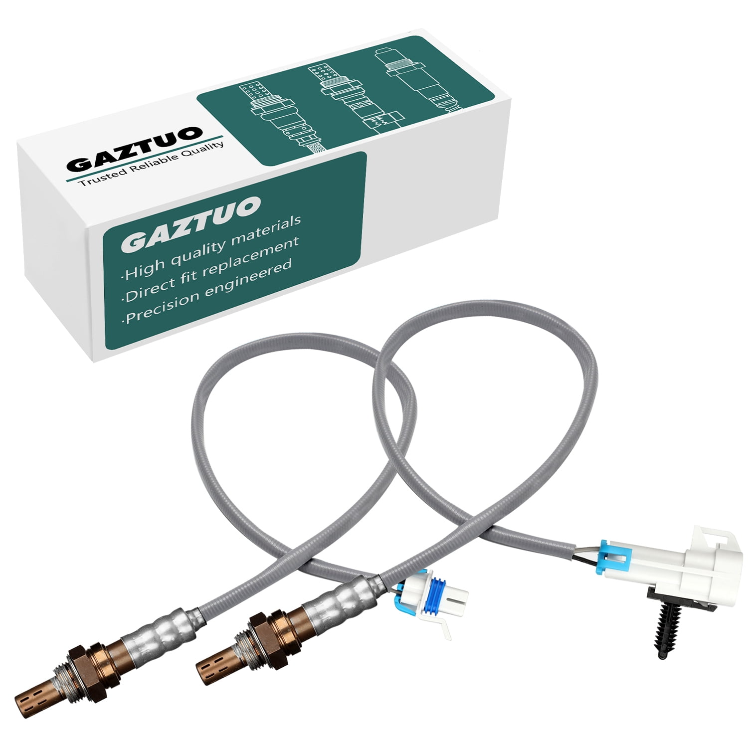 GAZTUO 234-4668 Upstream 234-4256 Downstream O2 Oxygen Sensor (Set of 4 ...