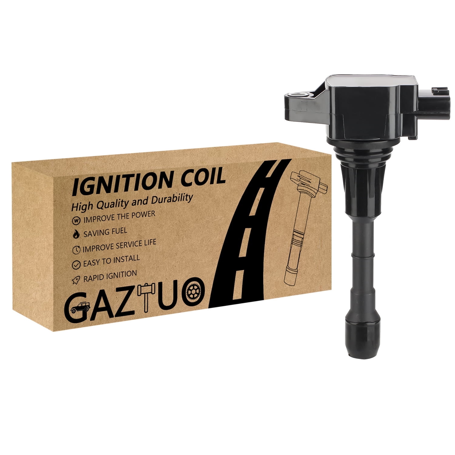 GAZTUO OEM Ignition Coil UF617 Compatible with Nissan Infiniti 370Z G37 ...
