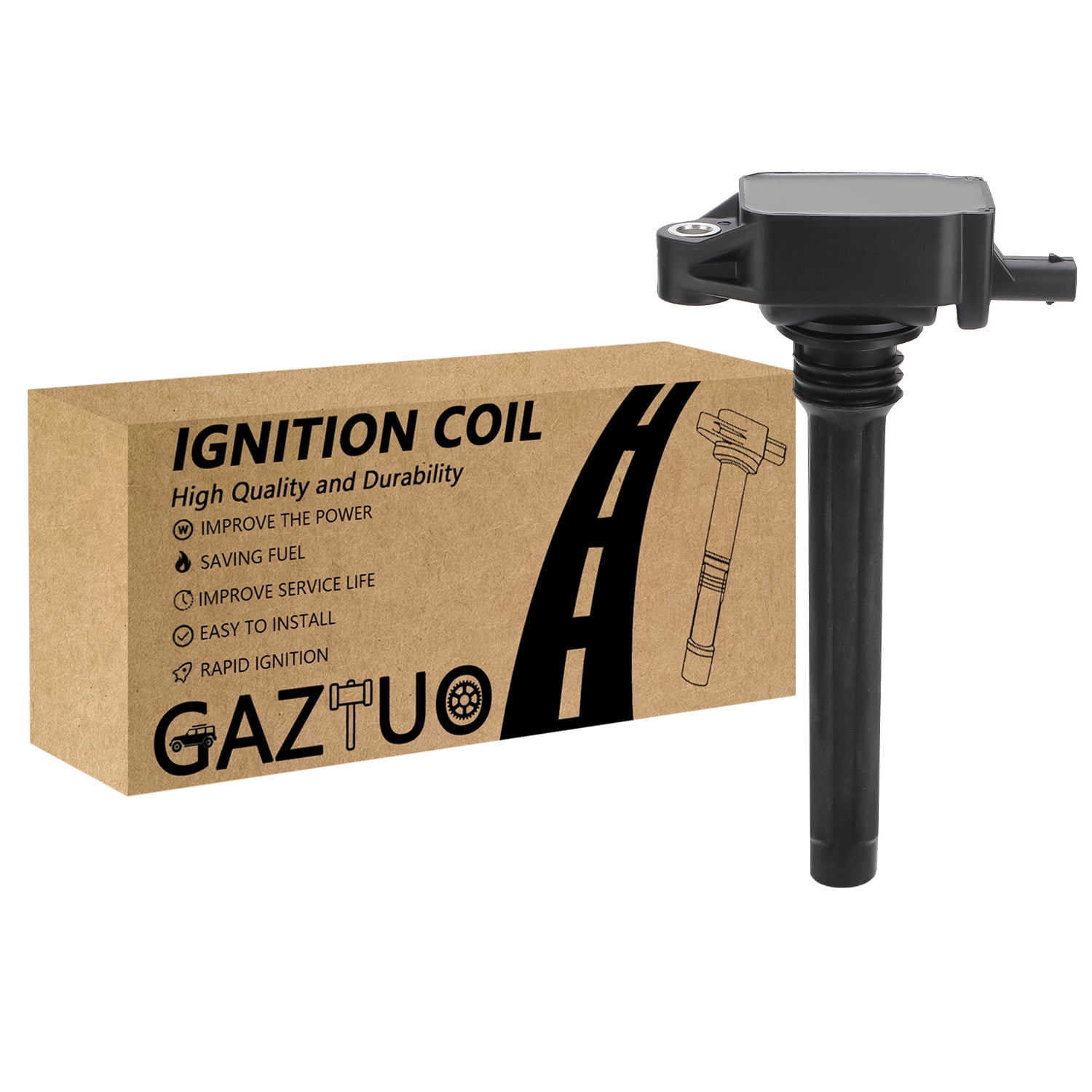 GAZTUO OEM Ignition Coil UF648 C1791 0221504032 Compatible with 2011 ...