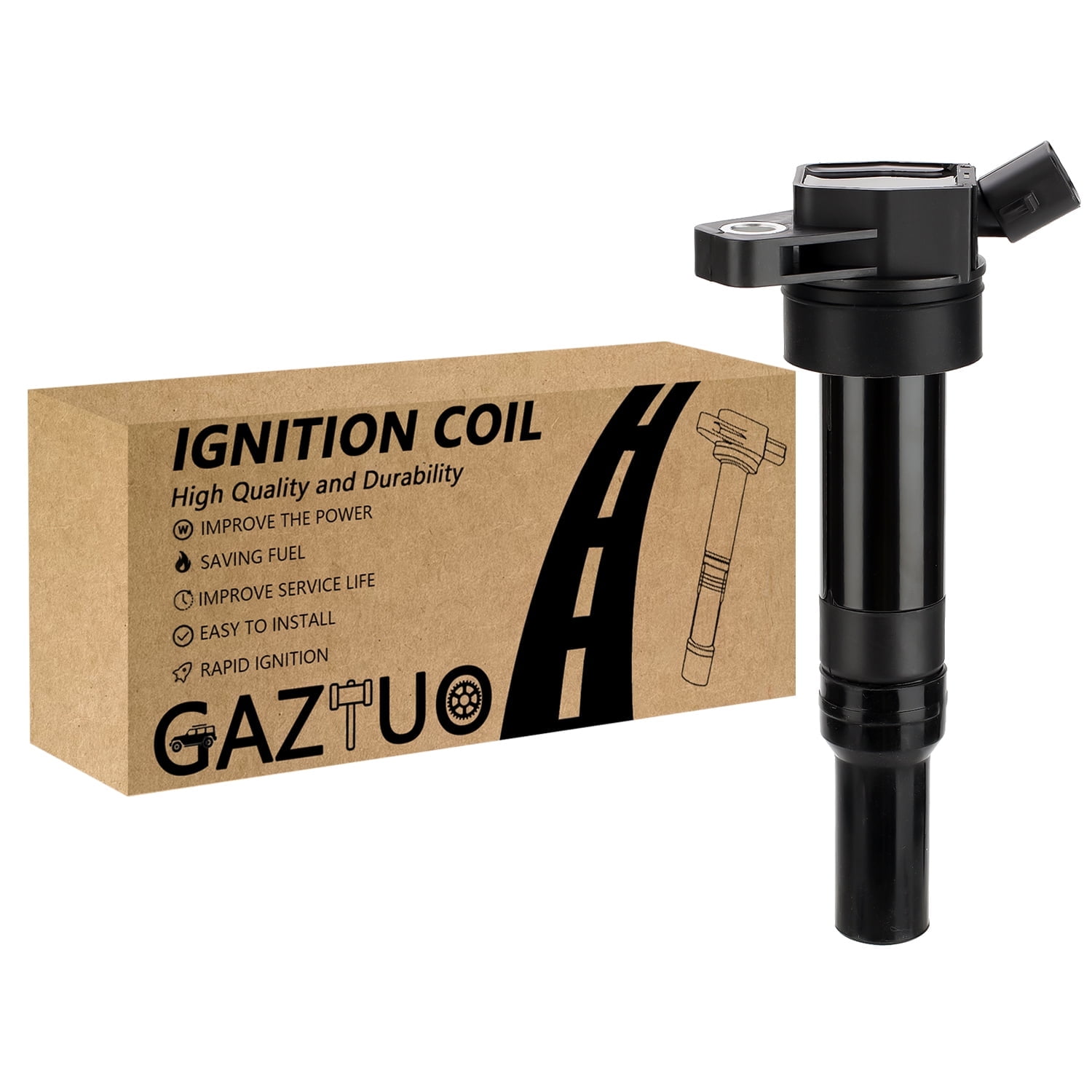 GAZTUO OEM Ignition Coil UF651 5C1861 C1804 Compatible with 2014-2015 ...