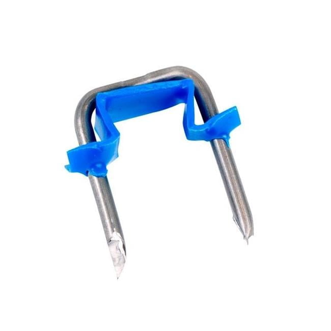 GB 0.5 in. Metal Staple with Blue Polyethylene Insulated Strap, 200 ...