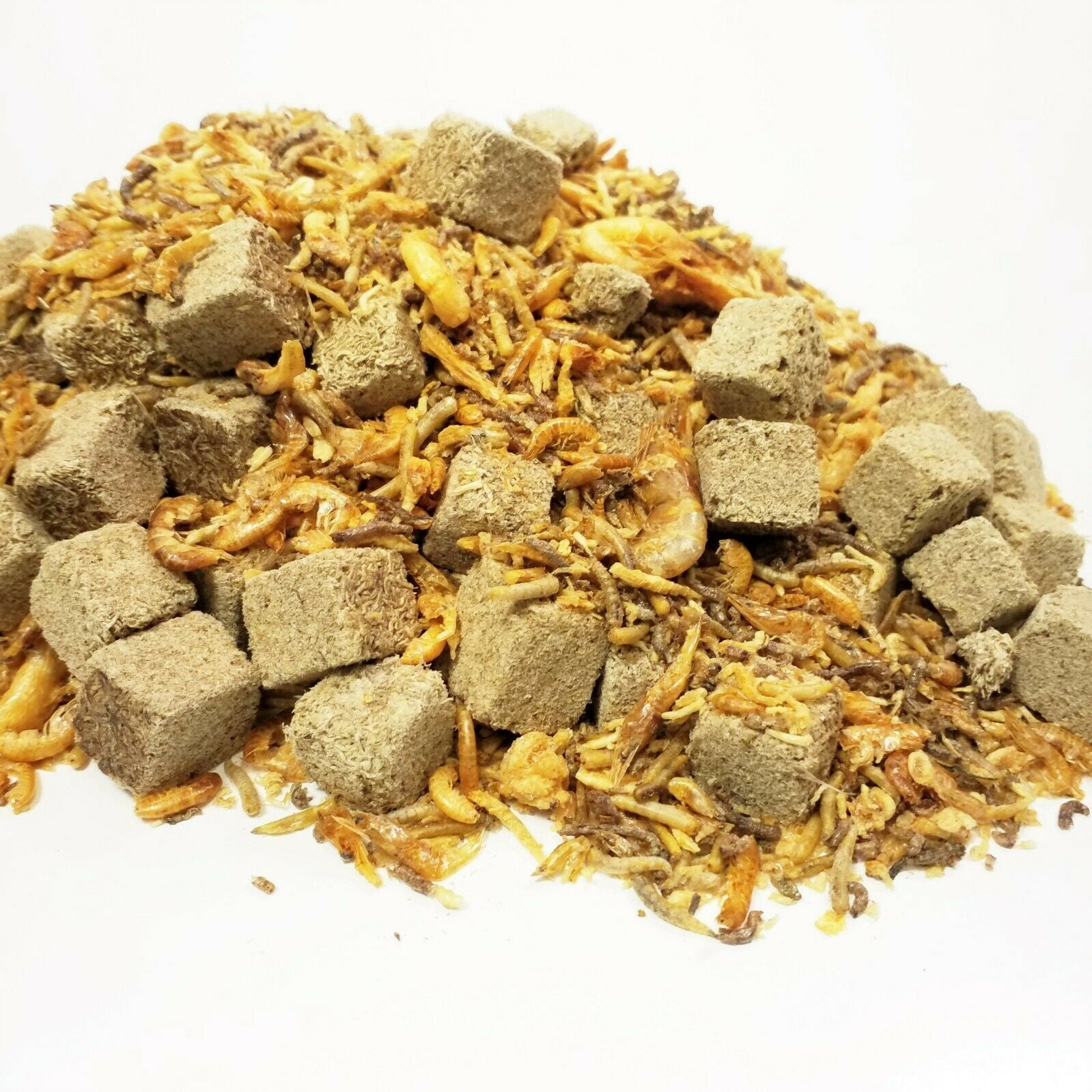GB-2000 8-Type Freeze Dried Blend, Krill, Tubifex, Bloodworms, Mysis ...