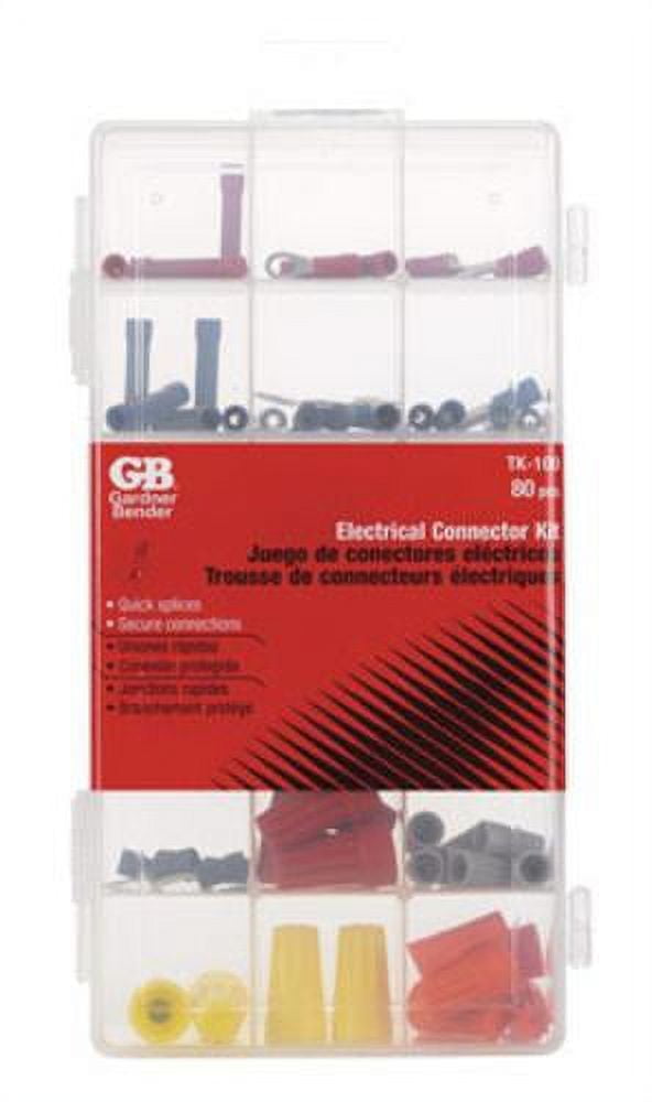 GB Electrical TK-100 Insulated Wire Connector, 80 Piece - Walmart.com