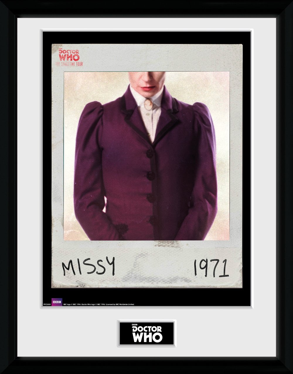 GB Eye Limited Doctor Who, Spacetime Tour Missy Framed Print, 52 x 44 x ...