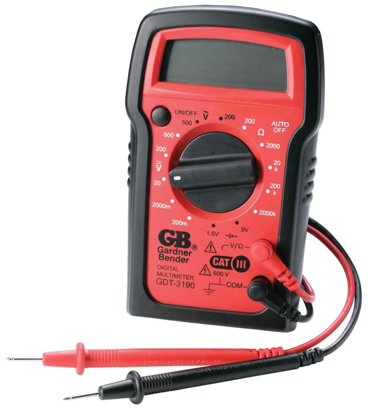 GB Gardner Bender GDT-3190 14 Range 4-Function Digital Multimeter With ...