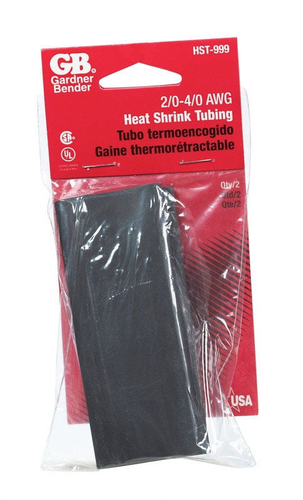 1PC Gardner Bender Polyolefin Heat Shrink Tubing - Walmart.com