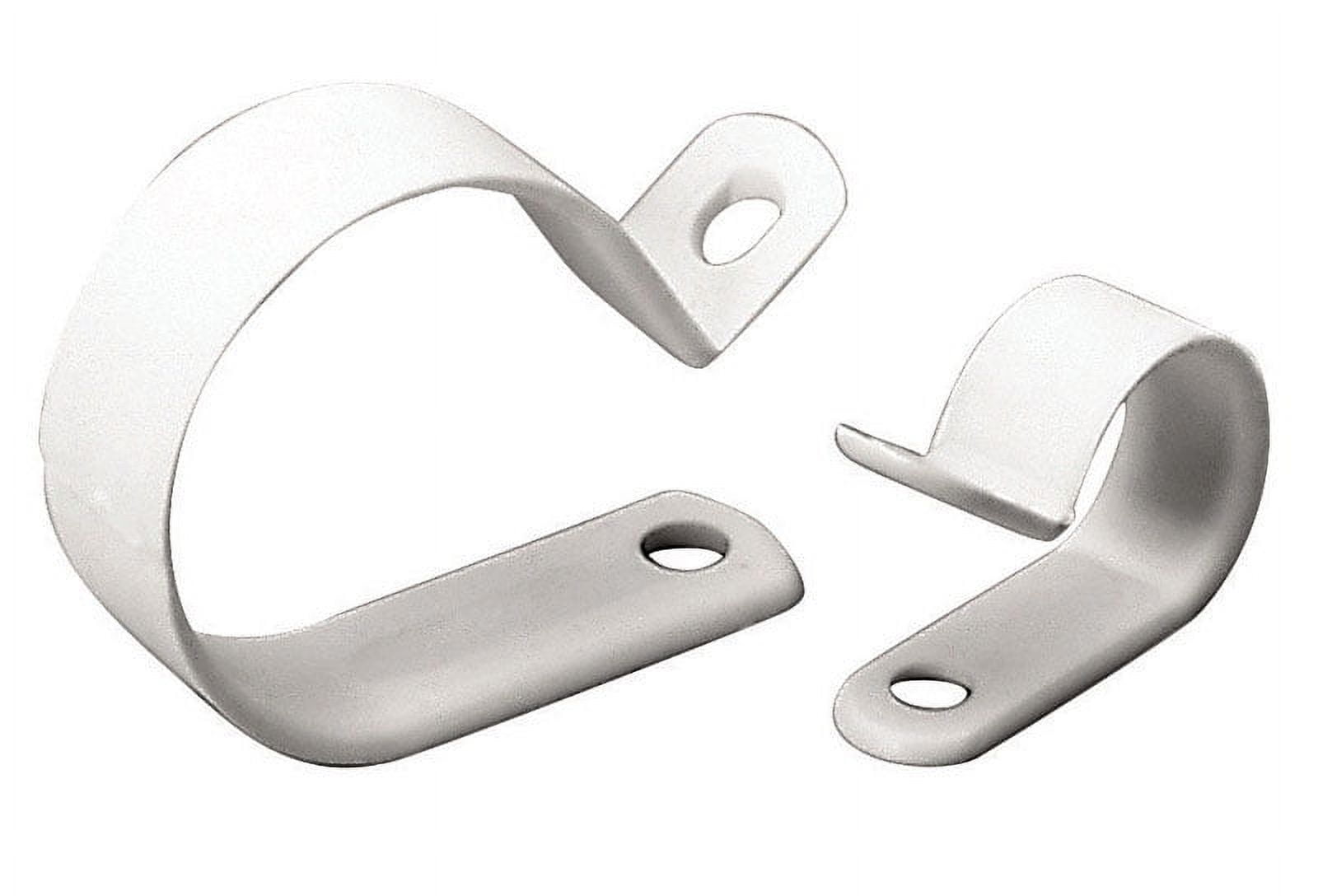 GB PPC-1525 Cable Clamp, 1/4 in Dia Max Bundle, Plastic, White ...