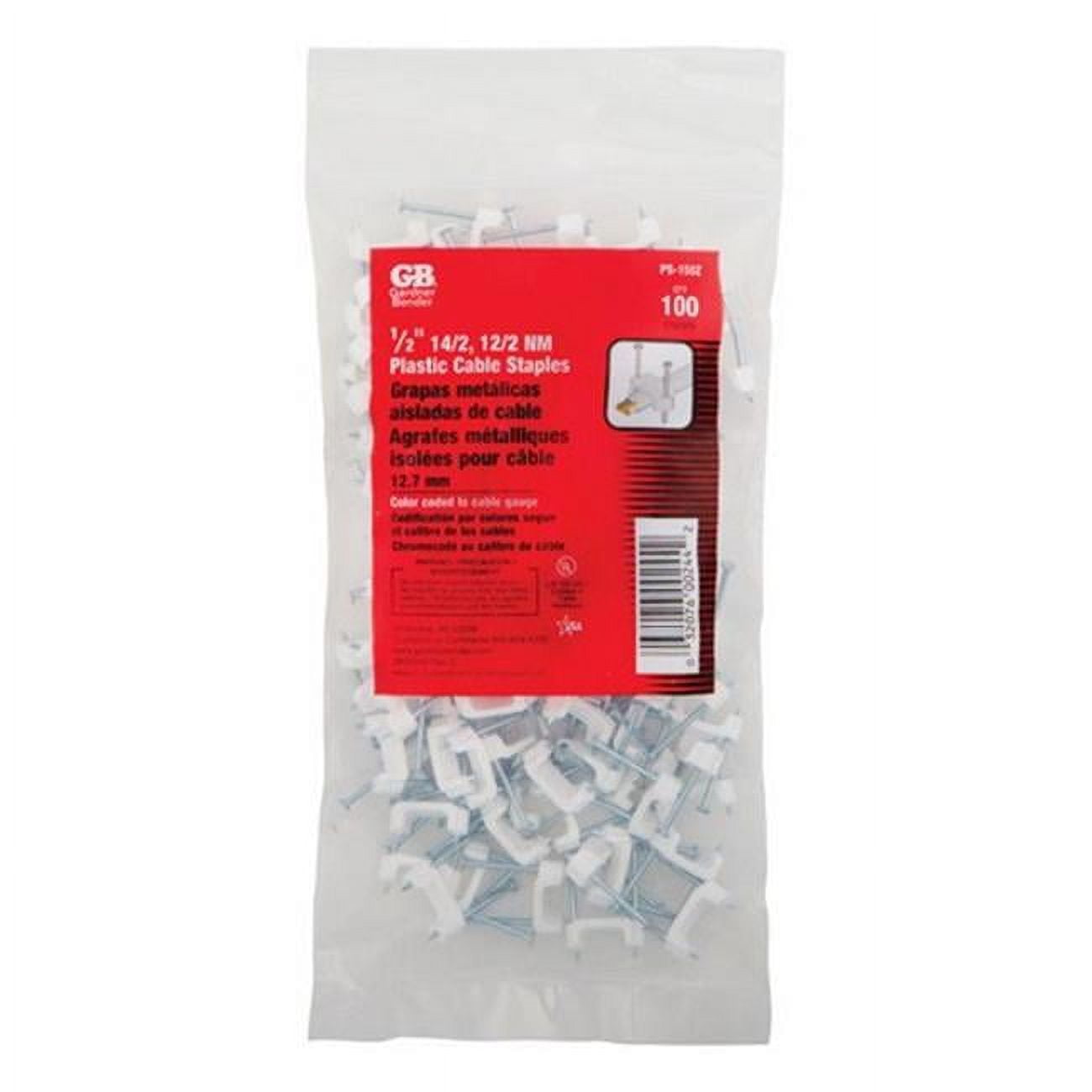 STAPLE 1/2" NM WIRE 100P(Pack of 1) - Walmart.com
