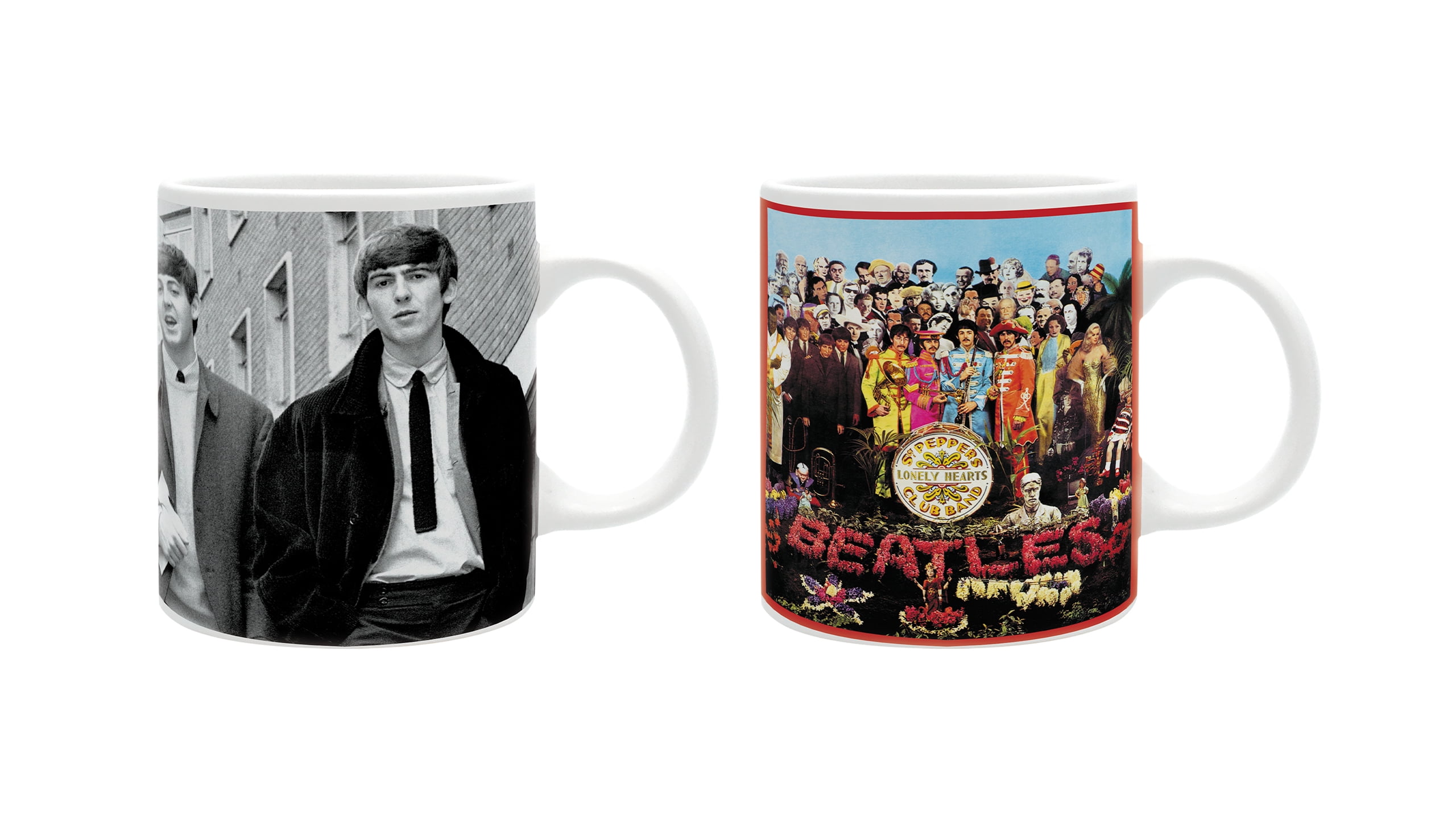 GB eye The Beatles Group The Beatles Ceramic Mug holds 11 Fl Oz Twin ...