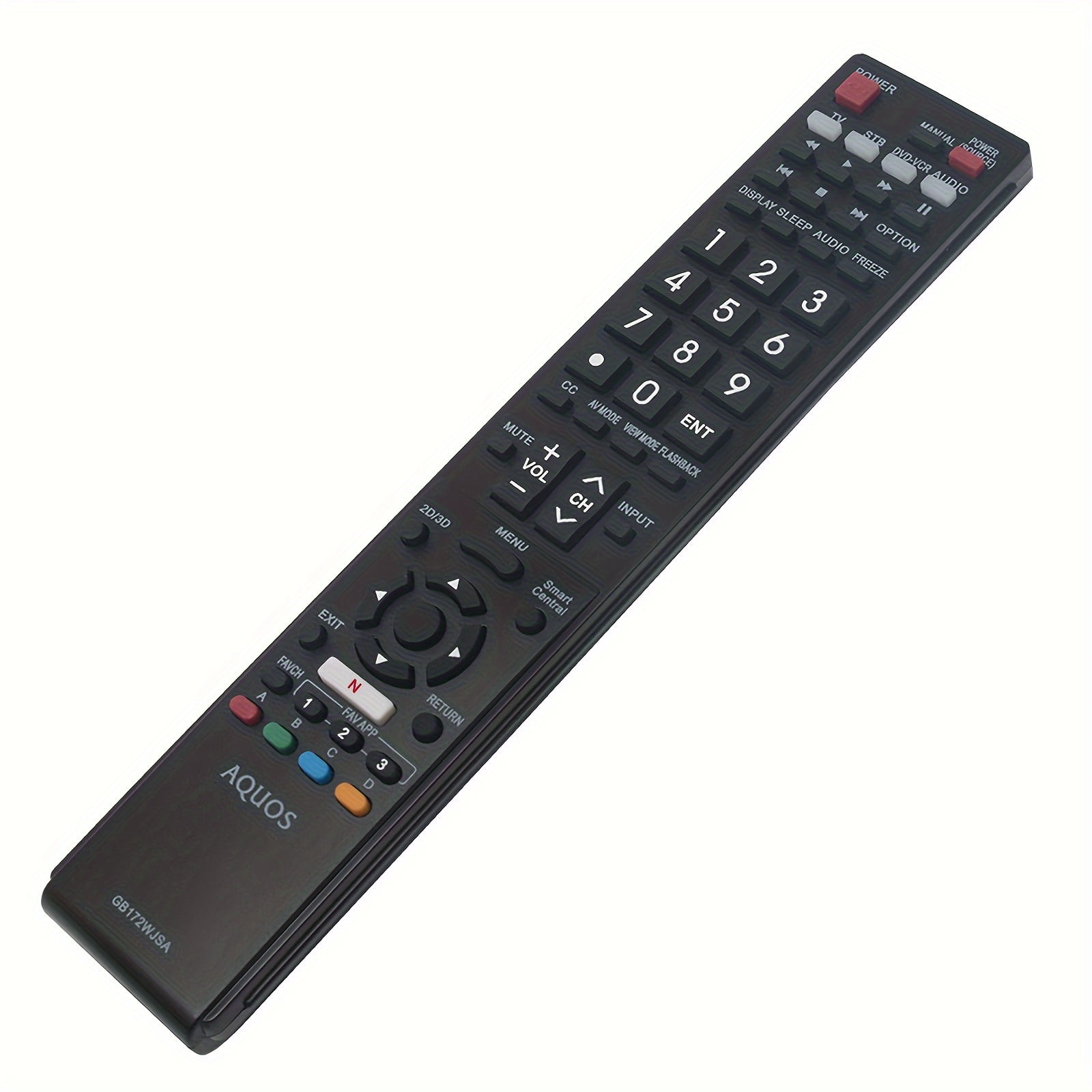 GB172WJSA Sharp Remote Control Fit for Sharp Aquos TV LC-70LE660U LC ...