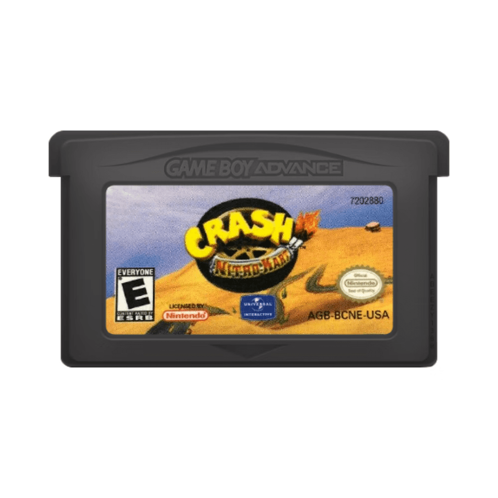 GBA Game Cartridges: Crash Nitro Kart - Walmart.com