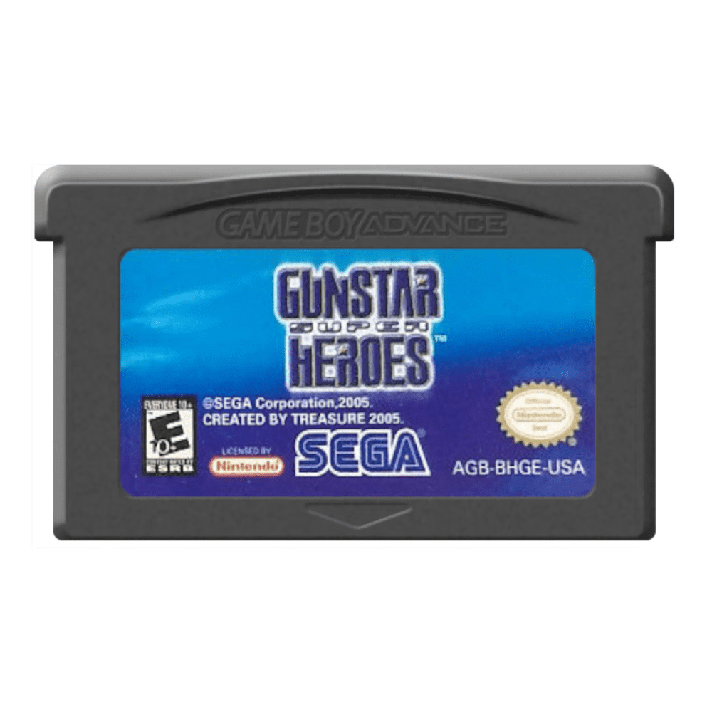 GBA Game Cartridges: Gunstar Super Heroes - Walmart.com