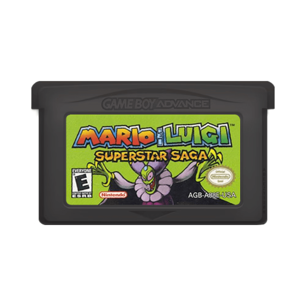 GBA Game Cartridges: Mario & Luigi: Superstar Saga - Walmart.com