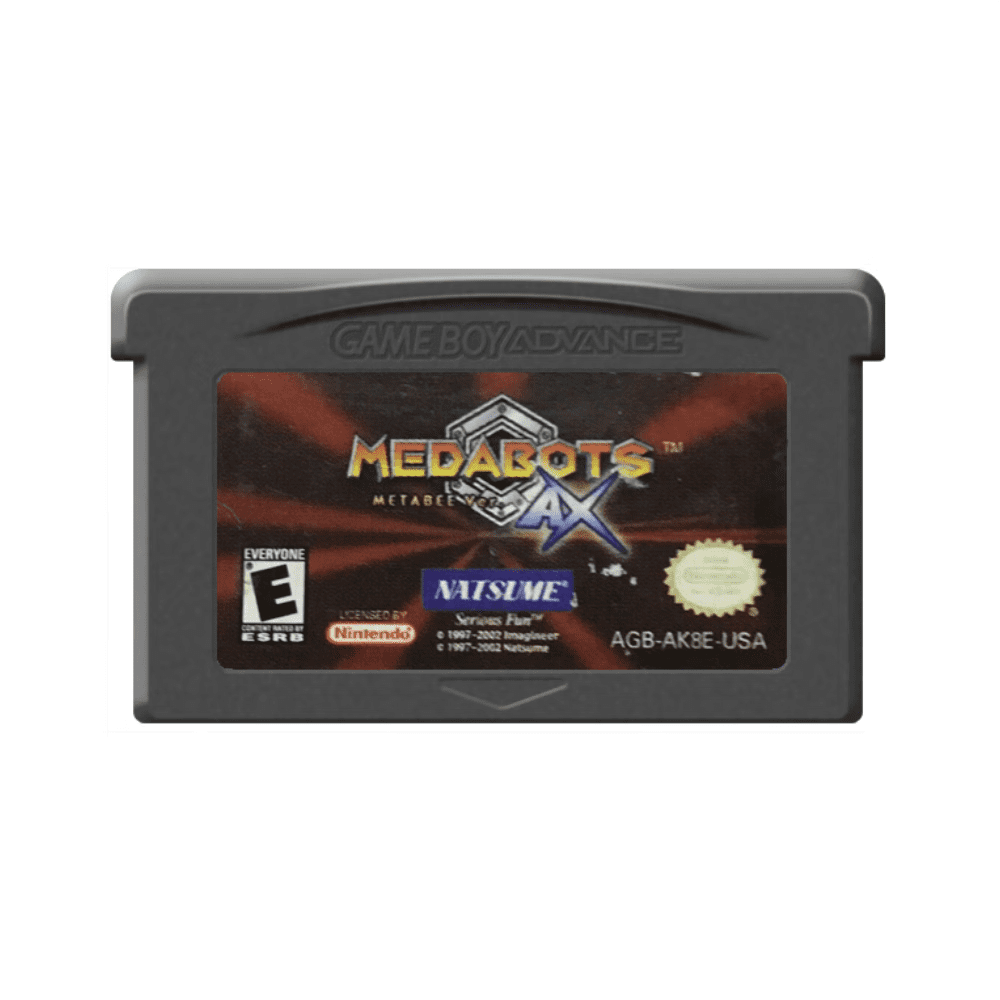 GBA Game Cartridges: Medabots AX: Metabee Ver. - Walmart.com