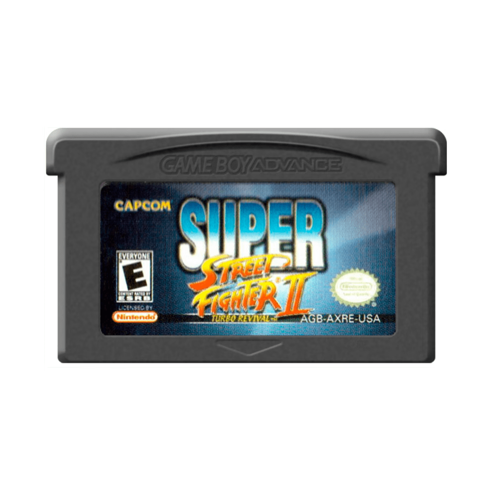 GBA Game Cartridges: Super Street Fighter II Turbo: Revival - Walmart.com