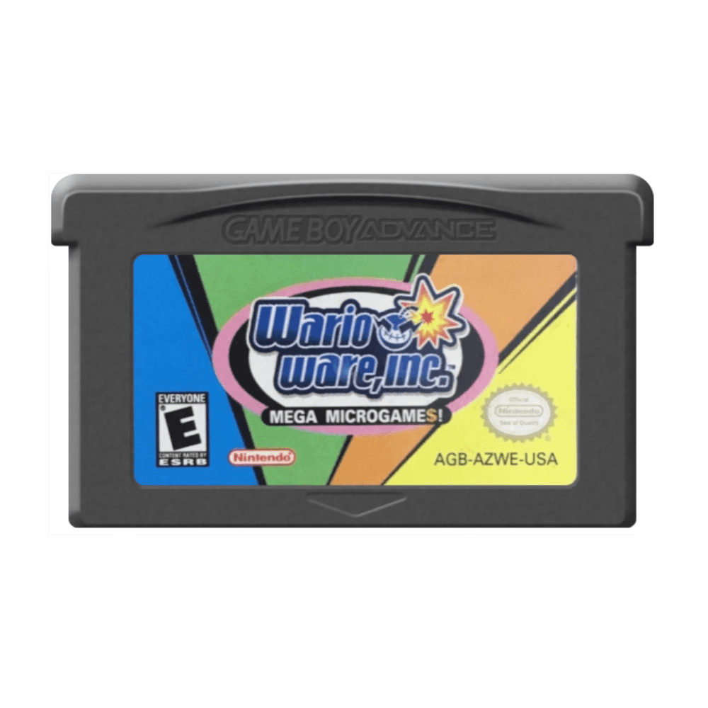 GBA Game Cartridges: WarioWare, Inc.: Mega Microgame - Walmart.com