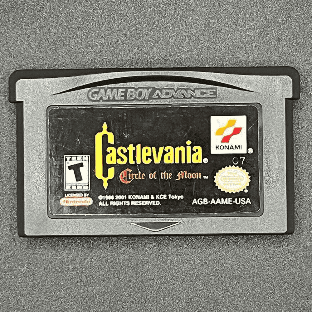 GBA Game Castlevania: Circle of the Moon Games Cartridge Card for GBA/GBASP/NDS/IDS/NDSL/IDSL ...
