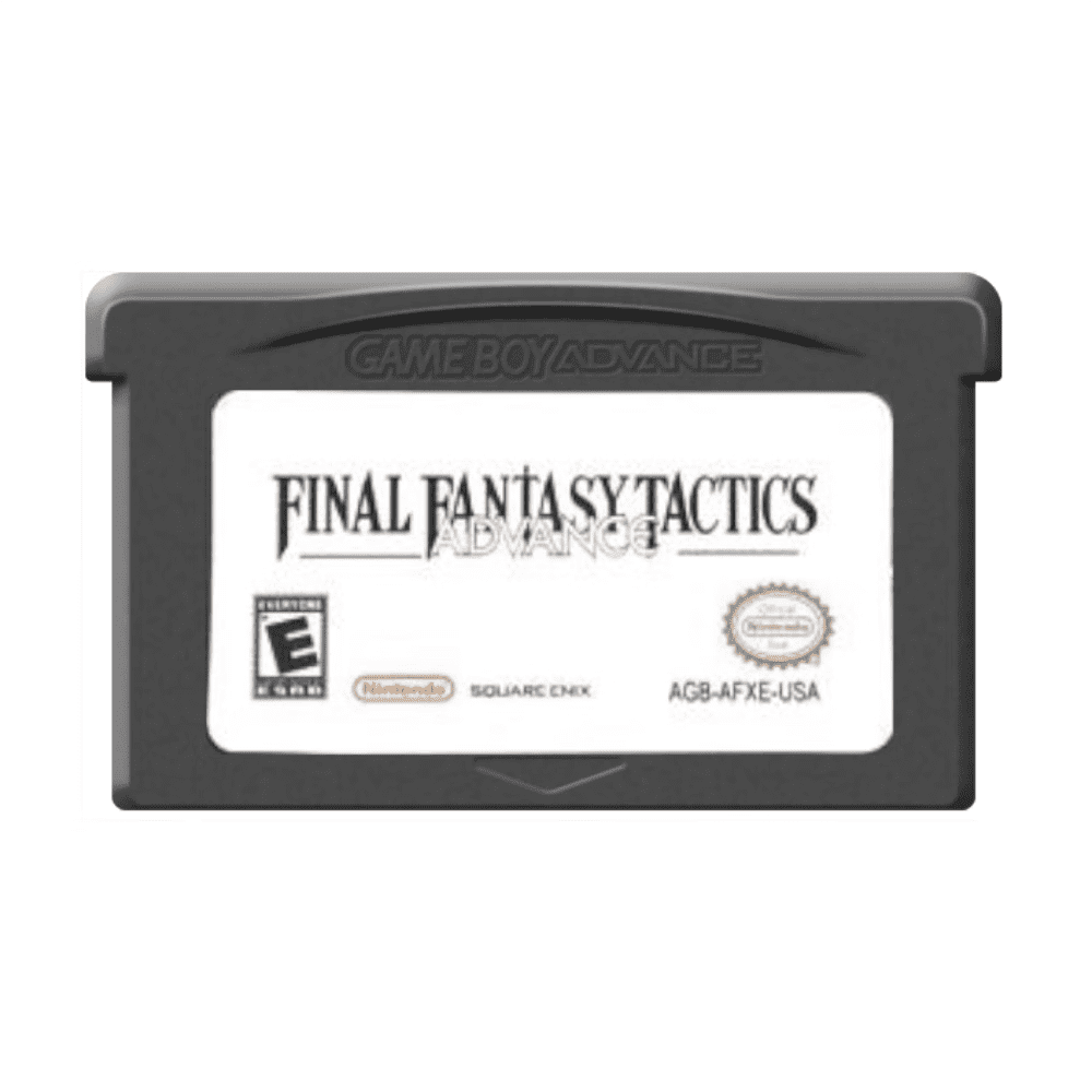 GBA Game Cartridges: Final Fantasy Tactics Advance, US Version ...
