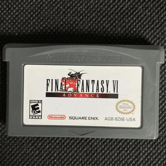 GBA Game Final Fantasy VI Advance Games Cartridge Card for GBA/GBASP/NDS/IDS/NDSL/IDSL Console ...