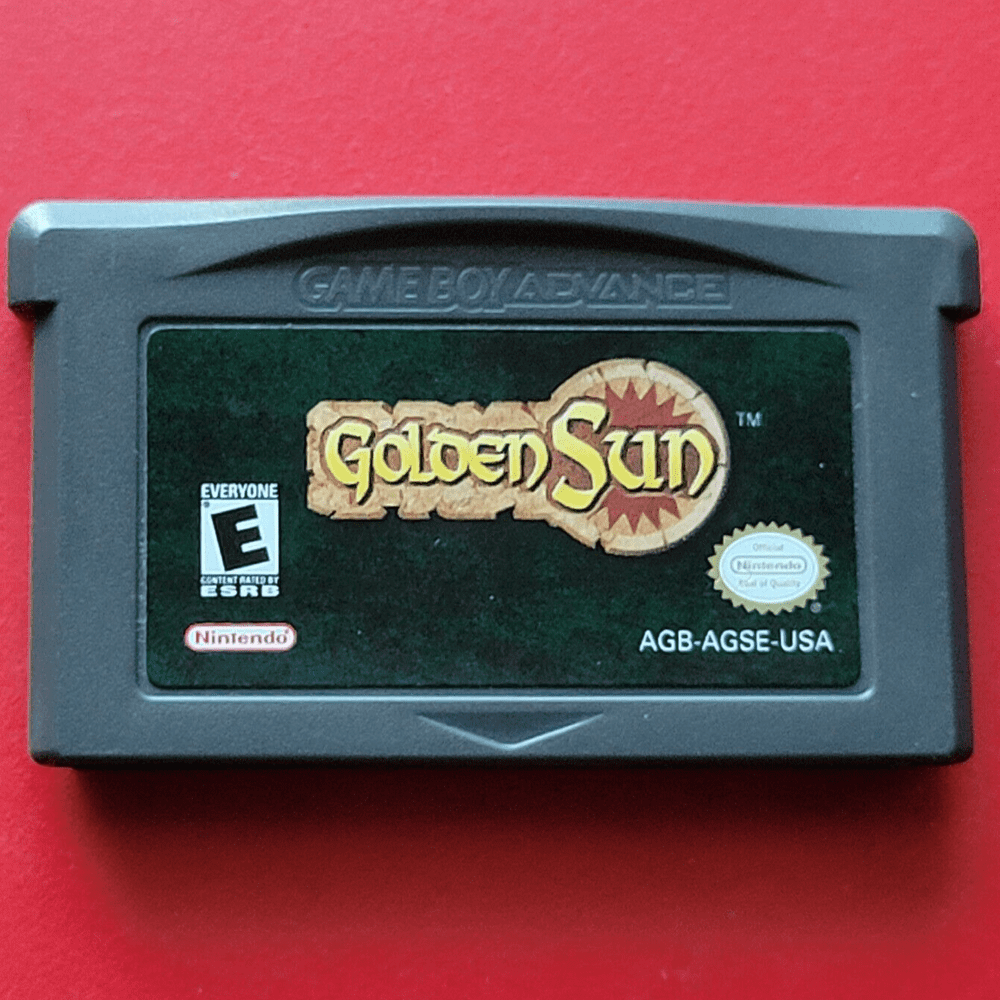GBA Game Golden Sun Games Cartridge Card for GBA/GBASP/NDS/IDS/NDSL/IDSL Console US Version ...
