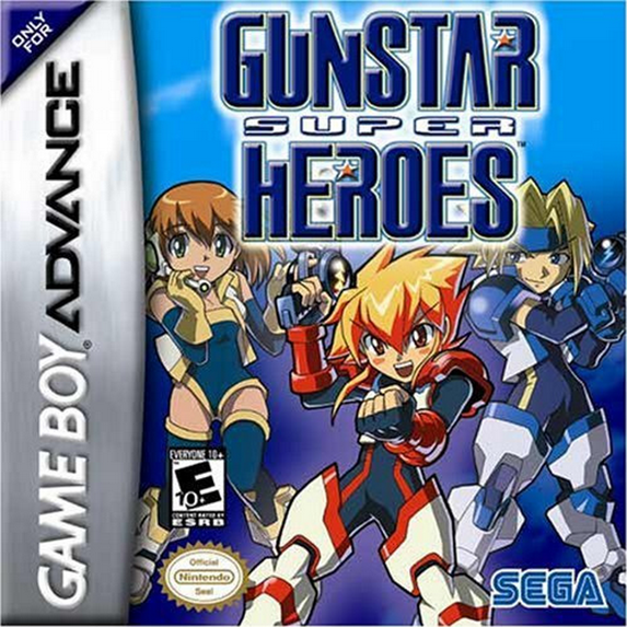 GBA Game Gunstar Super Heroes Games Cartridge Card for GBA/GBASP/NDS/IDS/NDSL/IDSL Console US ...