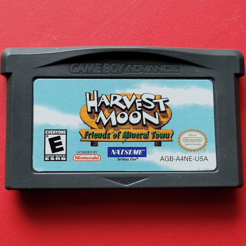 GBA Game Harvest Moon: Friends of Mineral Town Games Cartridge Card for ...