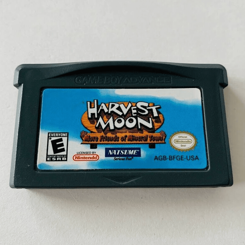 GBA Game Harvest Moon: More Friends of Mineral Town Games Cartridge ...