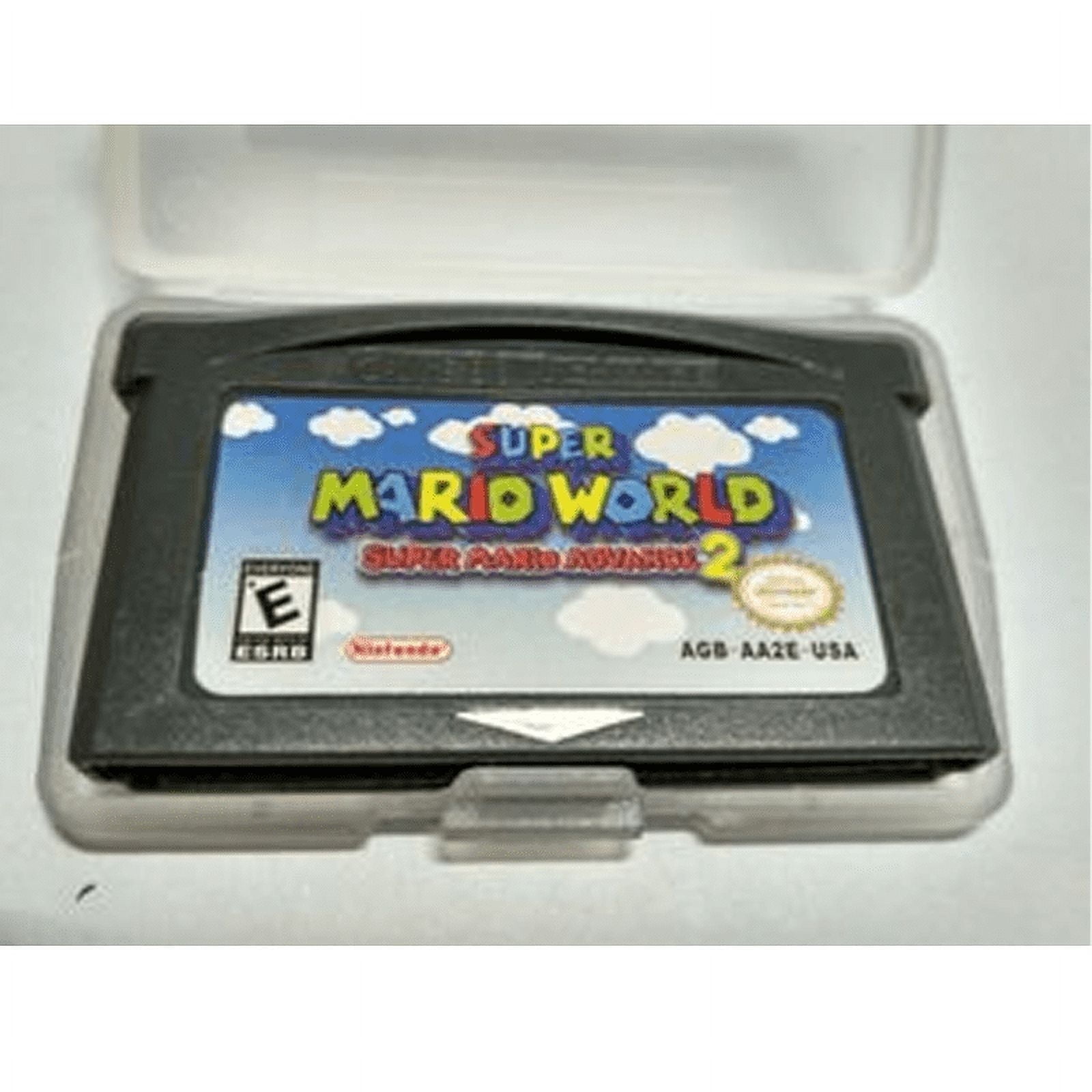 GBA Game Super Mario Advance 2: Super Mario World Games Cartridge Card for GBA/GBASP/NDS/IDS ...