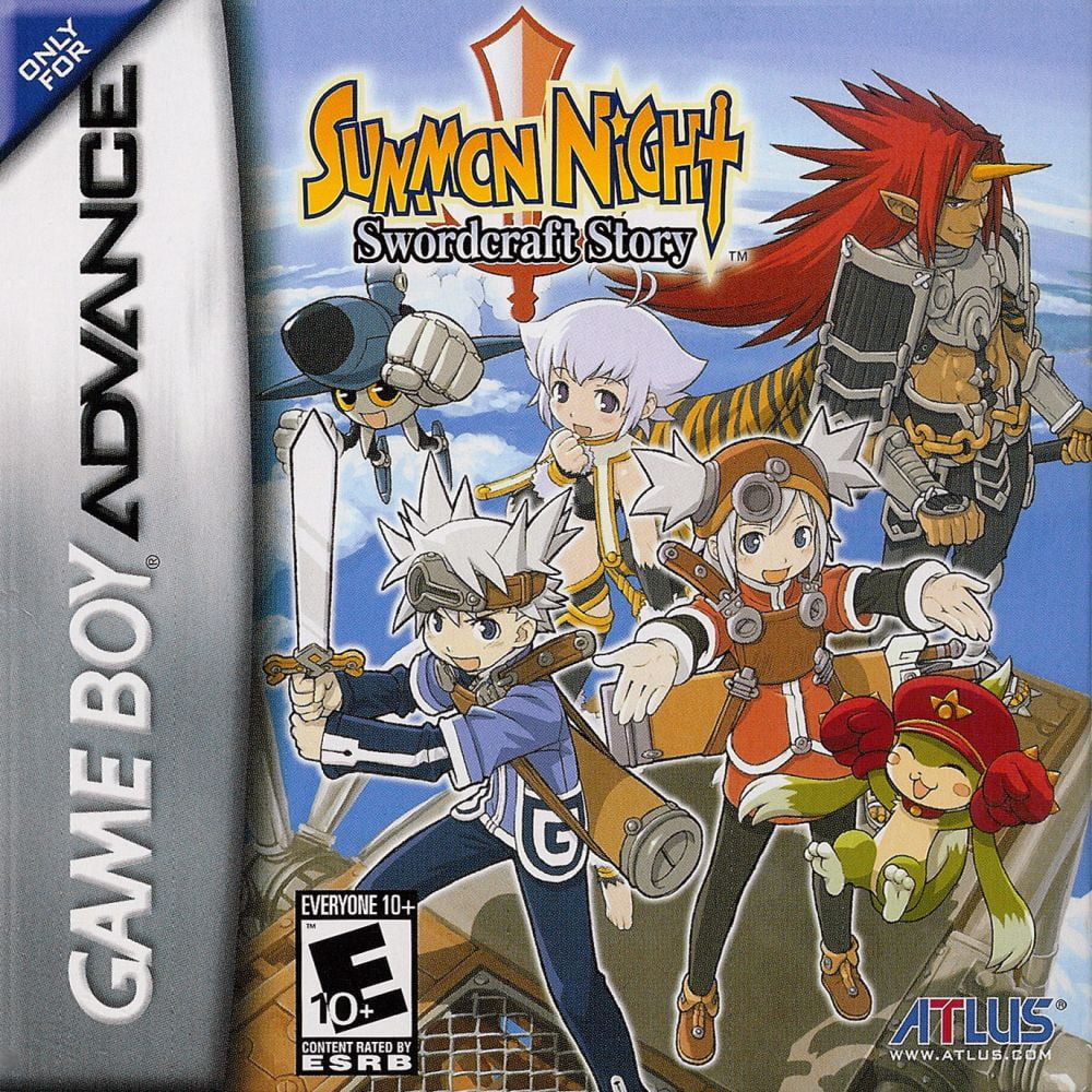 GBA Games: Summon Night: Swordcraft Story Cartridges Only, US Version ...