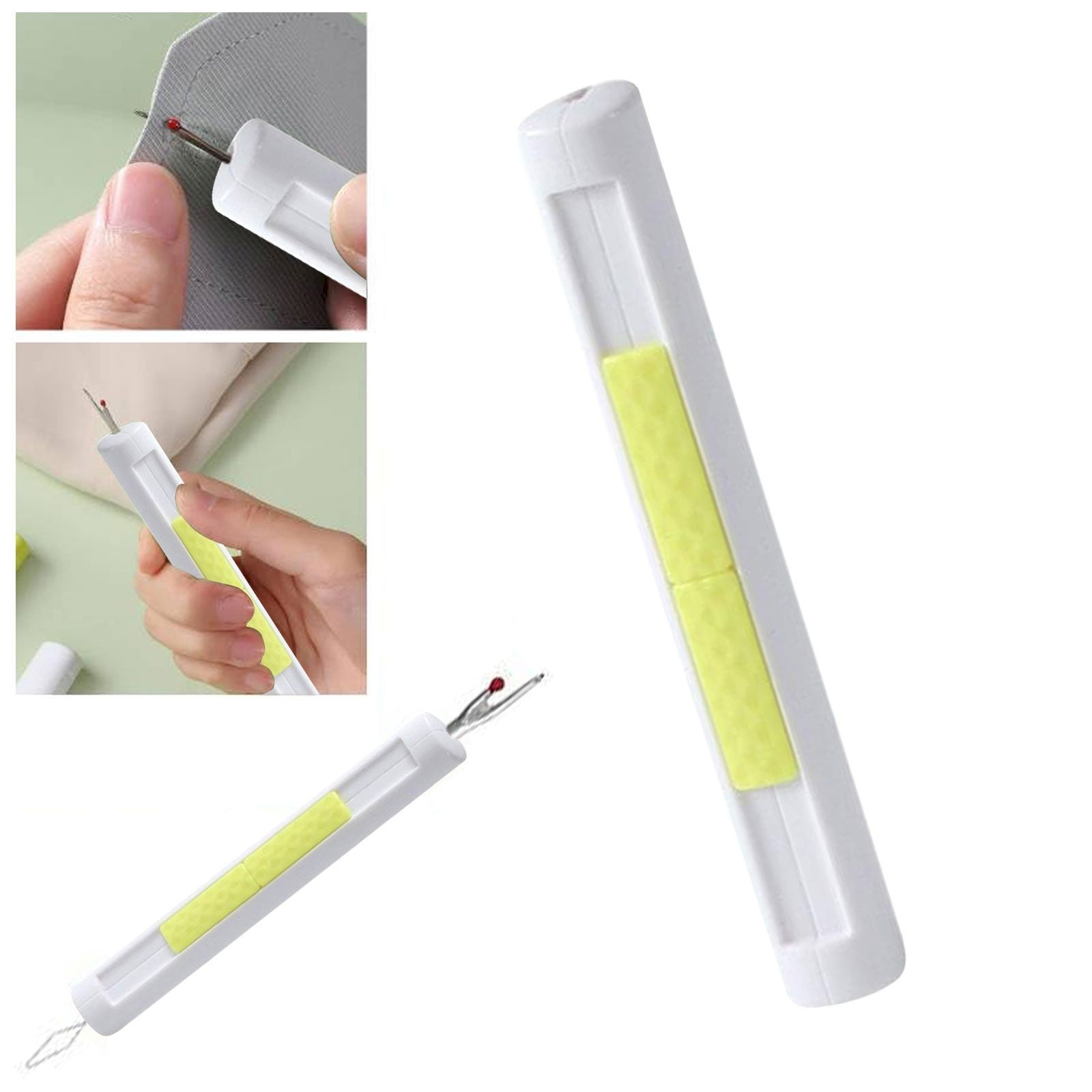 GBAYXJ 2 In 1 Needle Threader Seam Auto Needle Threader & Seam Tool ...