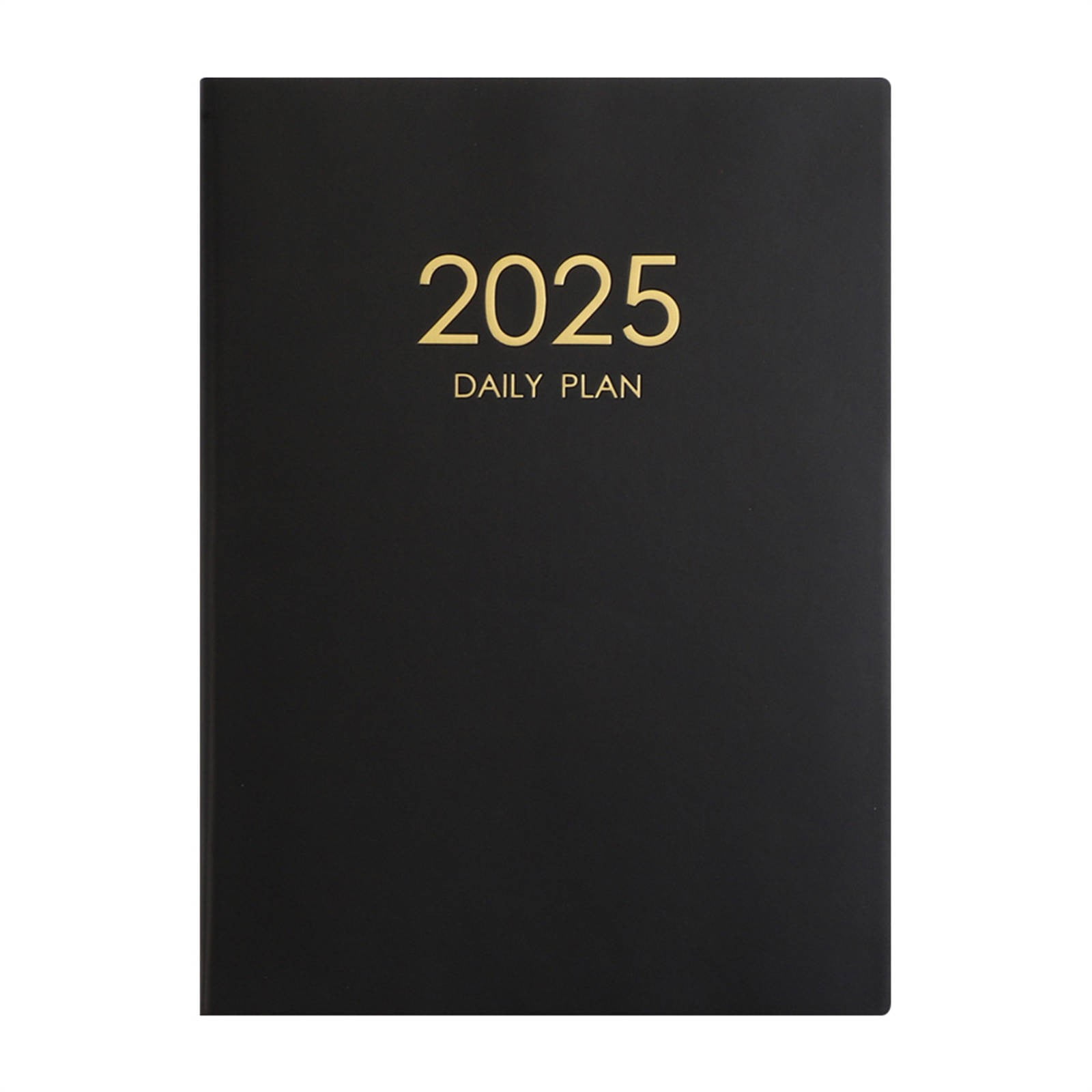 GBAYXJ 2025 A4 Premium English Calendar Notebook 180 Sheets / 360 Pages Daily Planner With ...