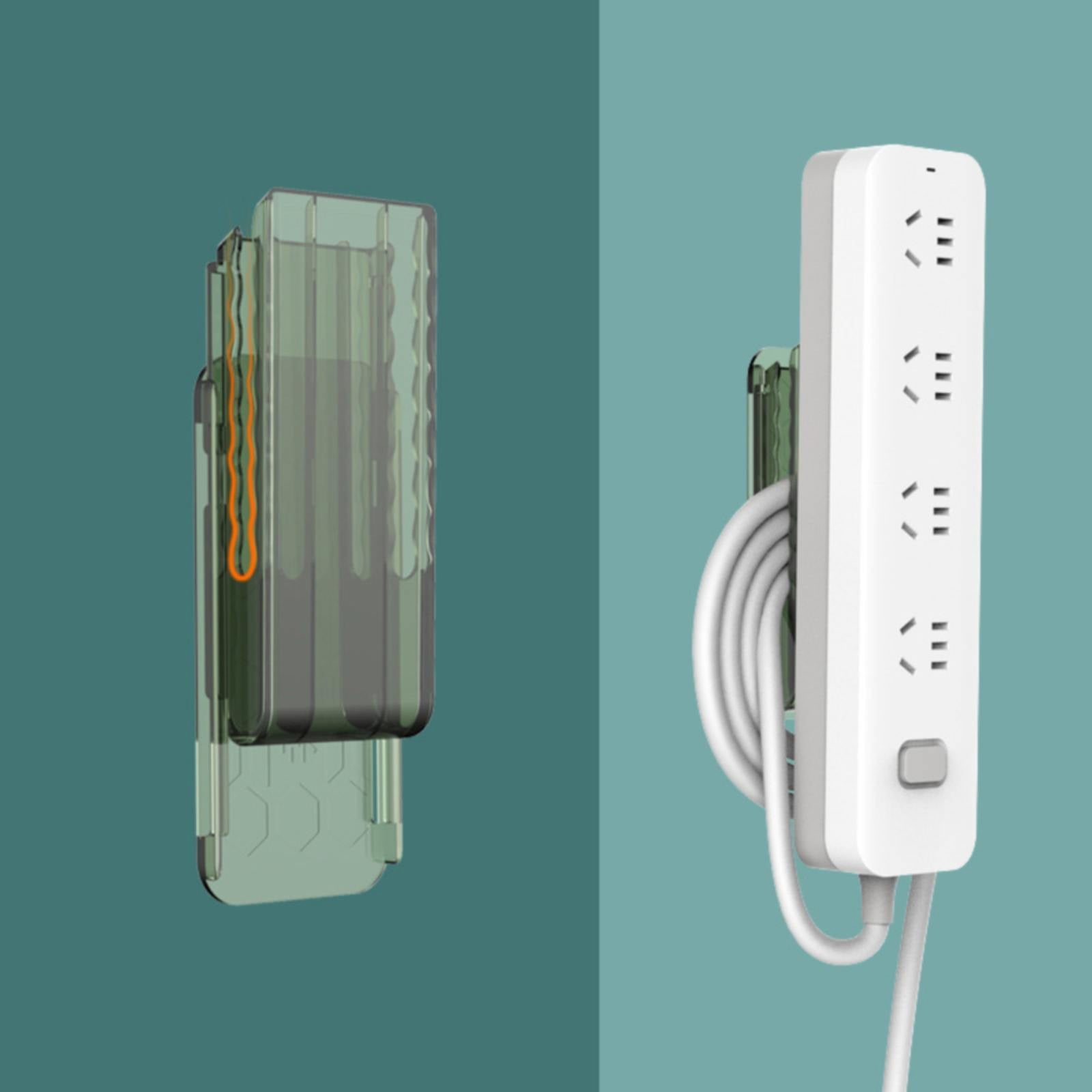 GBAYXJ 606 Punch Power Strip Holder Wall Mounted Power Strip Storage ...