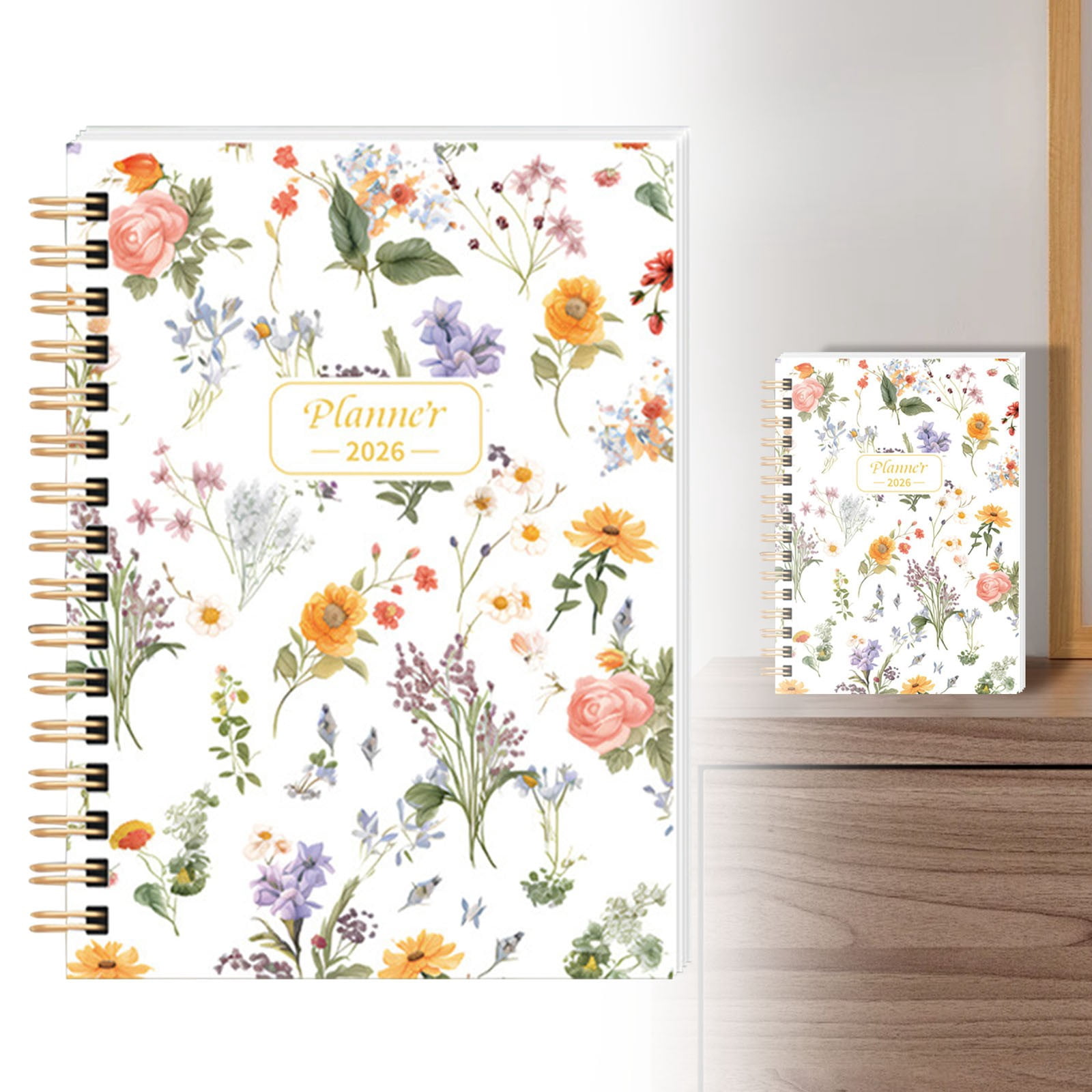 GBAYXJ A5 Coil Notebook 160 Pages Color Cover Tearable Page Design ...