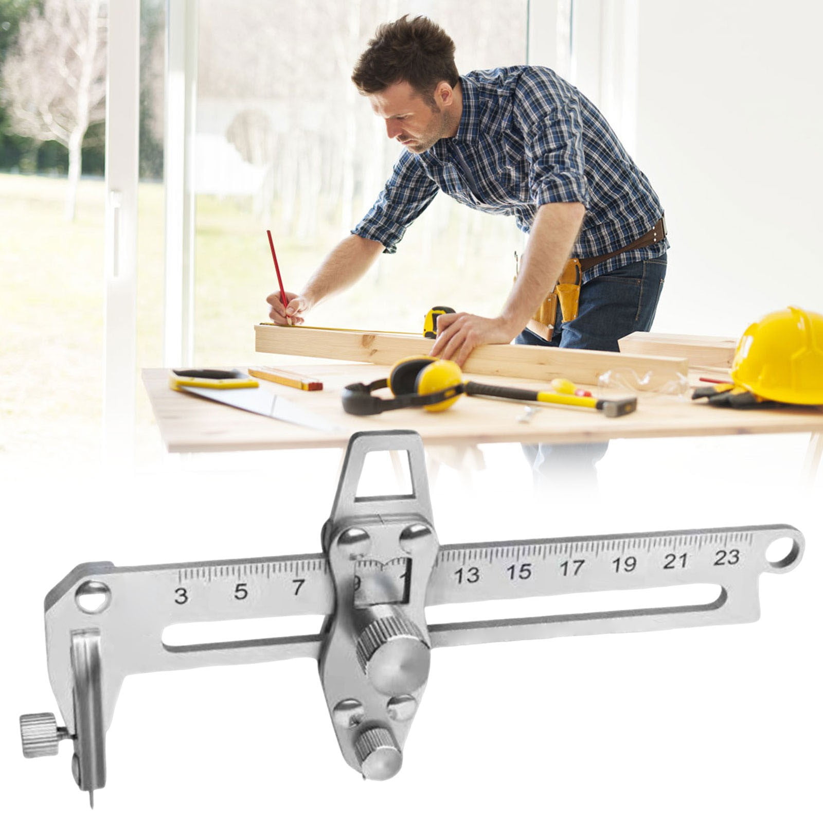 GBAYXJ Adjustable Ceiling Hole Opener Integrated Ceiling Aluminum ...
