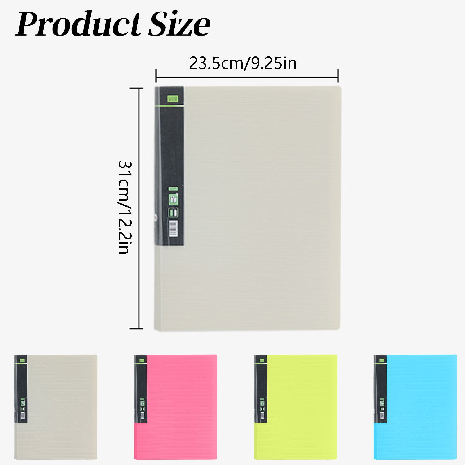 GBAYXJ Art Portfolios 9"x12" Have 20 40 60 Pockets Large Portfolio ...