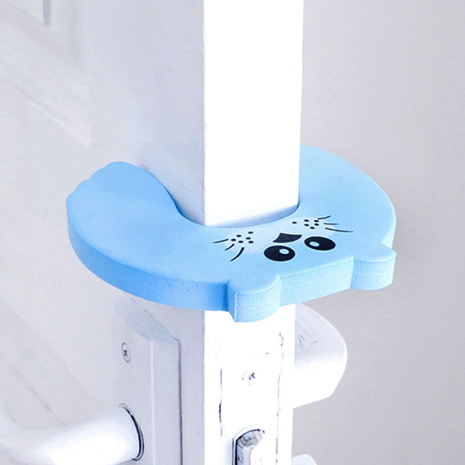 Children And Babies' Safety Anti-Pinching Hand Door Card Blue Seal|Baby ...