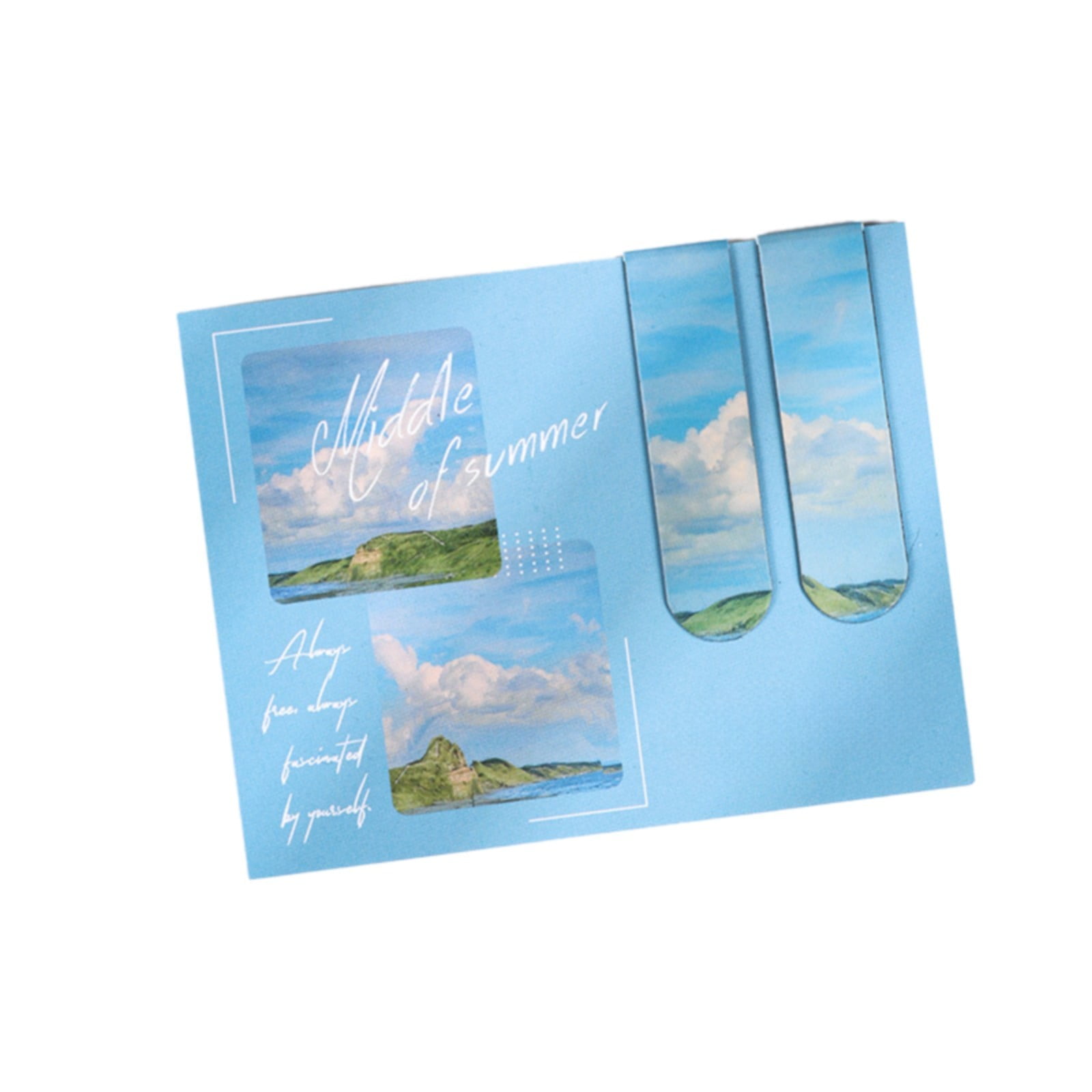 GBAYXJ Bookmark Double Printing Four Seasons Grading Bookmark Marker ...