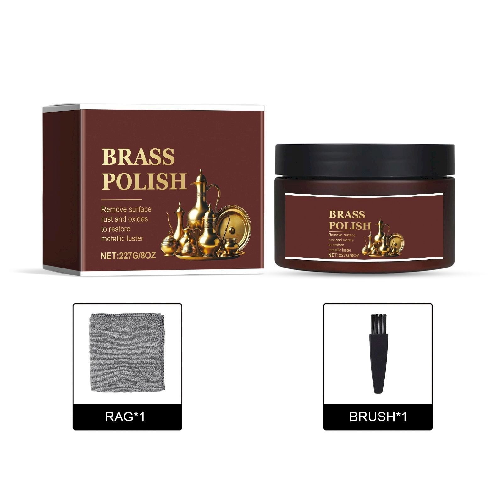 GBAYXJ Brass Polish And Cleaner Dirt Does Not Scratch And Maintains ...