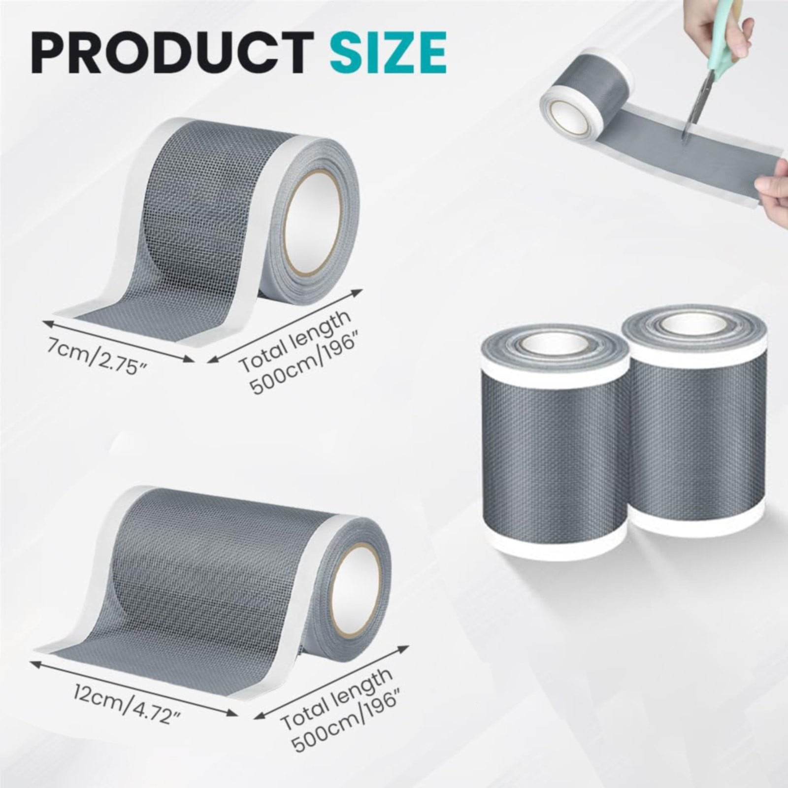 GBAYXJ Casement Screen Repair Tape 2025 Upgrade Strong Adhesive Screen ...