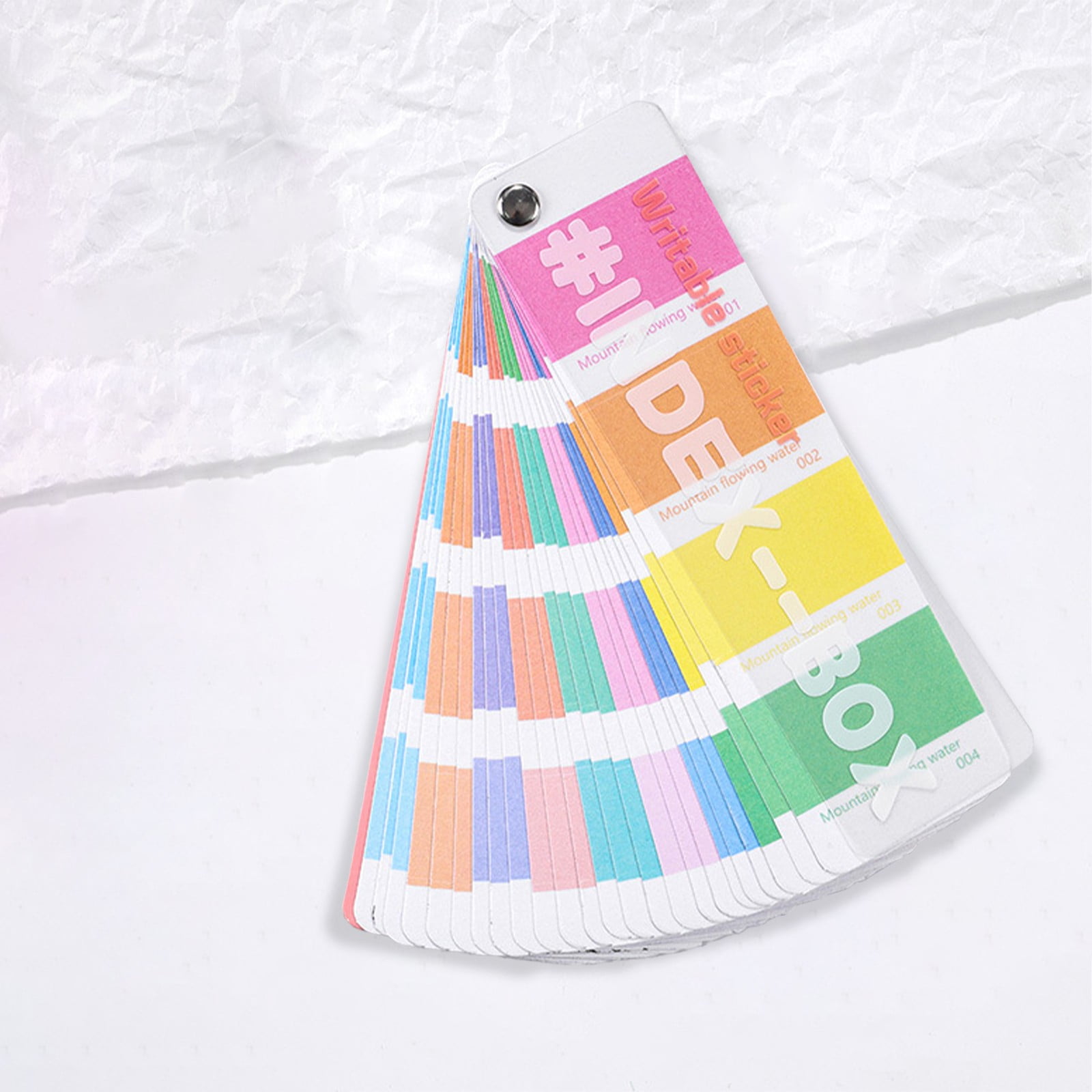 GBAYXJ Colored Sticky Notes School Page Markers File Tabs Self Adhesive ...