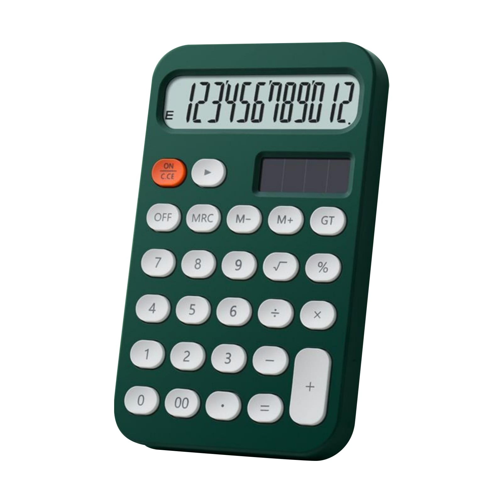 GBAYXJ Colorful Desktop Calculator 12 Digit Basic Calculator With Tilt ...