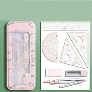 Mr. Pen- Metal Protractor, Compass Set for Geometry, Math Student ...